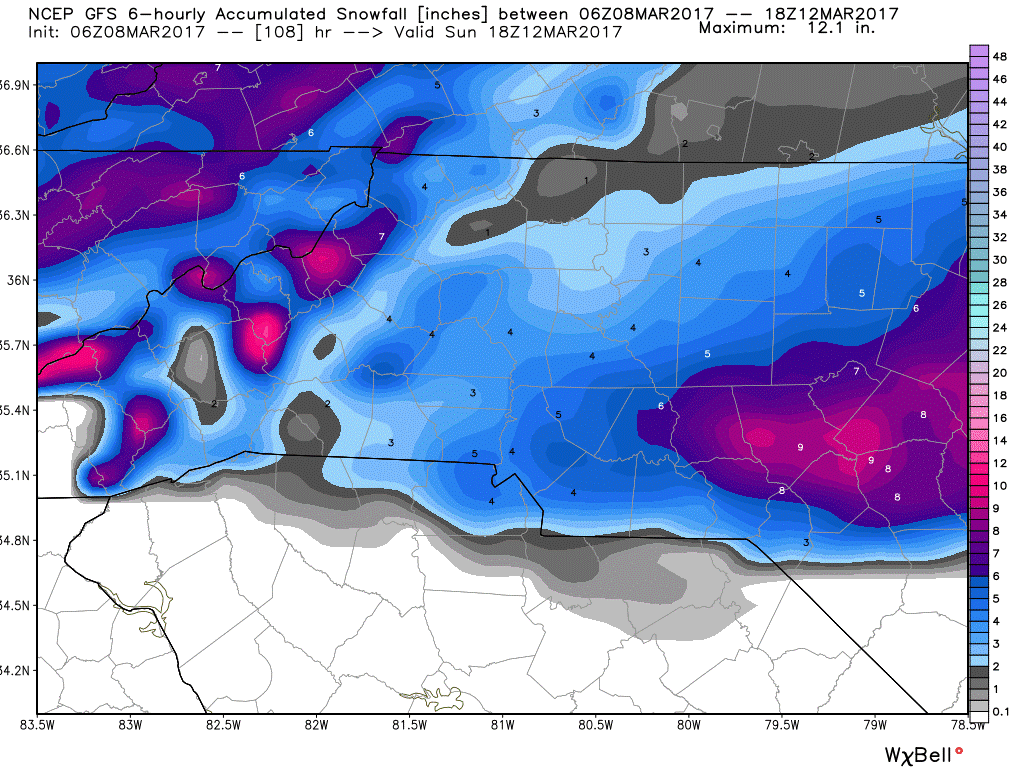 Winter Storm Chatter for this weekend - Rowan County Weather